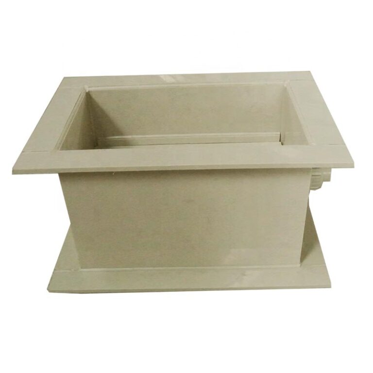 customized size pp manual rectangular air control damper - XICHENG EP LTD